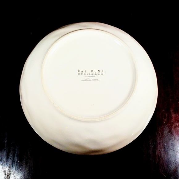Rae Dunn | Dining | Rae Dunn Stem Print Lets Eat Pasta Bowl | Poshmark